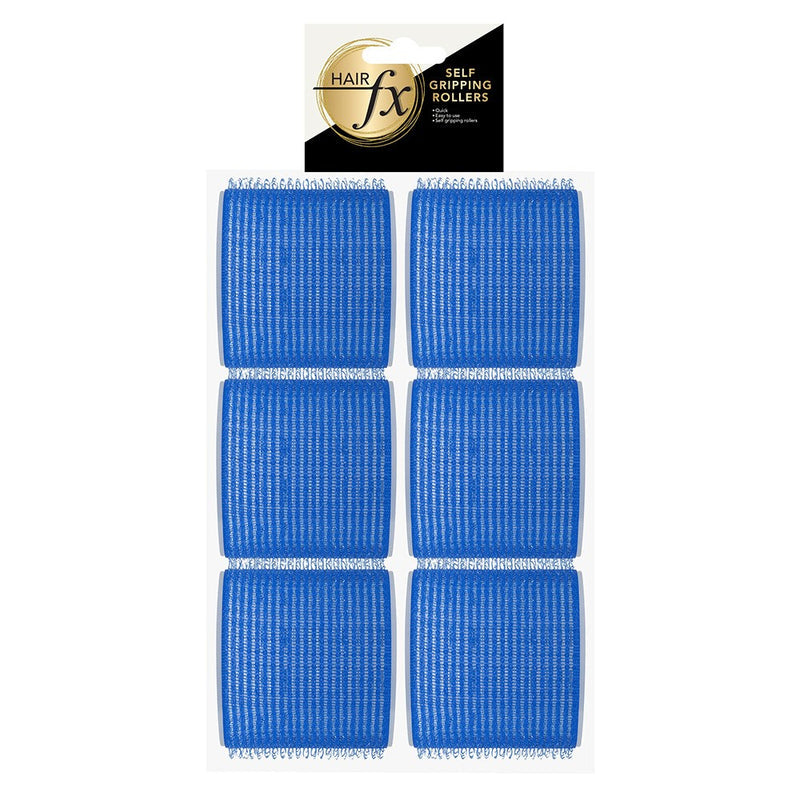 Hair FX Self Gripping 76mm Blue Velcro Rollers, 6pk – Discount Hair ...